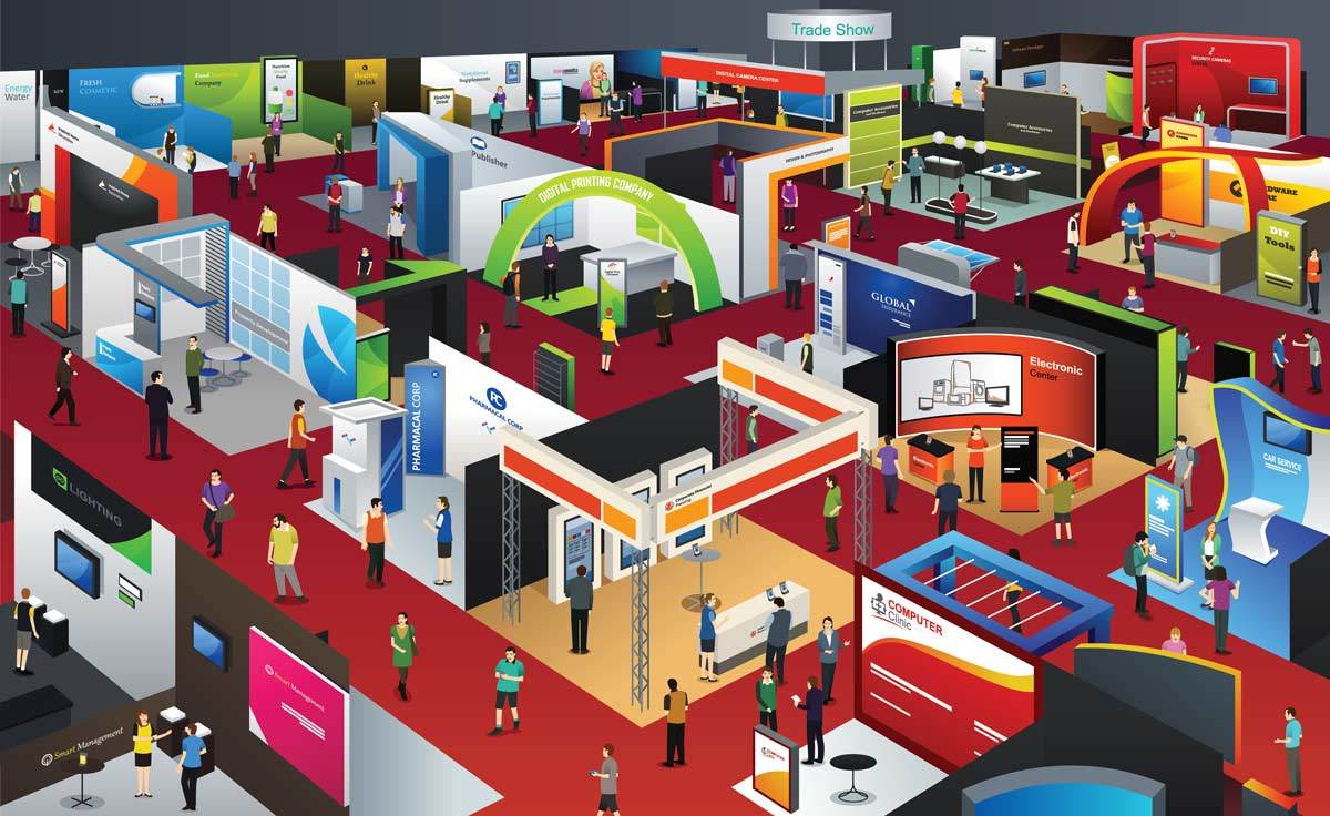 Trade fair stand and content – WUM Brand Spaces